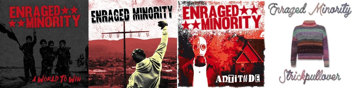 Enraged Minority Store: Official Merch & Vinyl