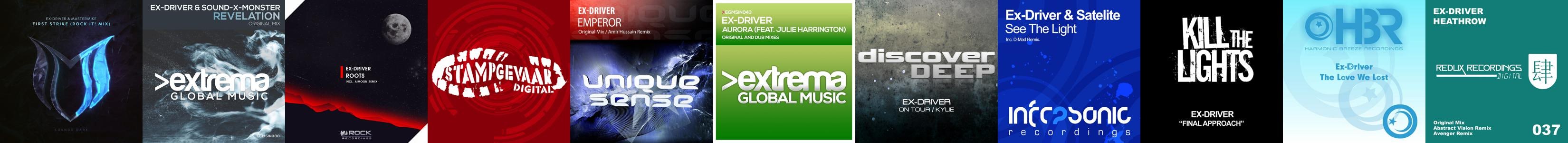 Ex-Driver Store: Official Merch & Vinyl