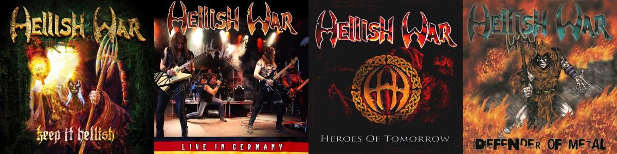 Hellish War Store: Official Merch & Vinyl