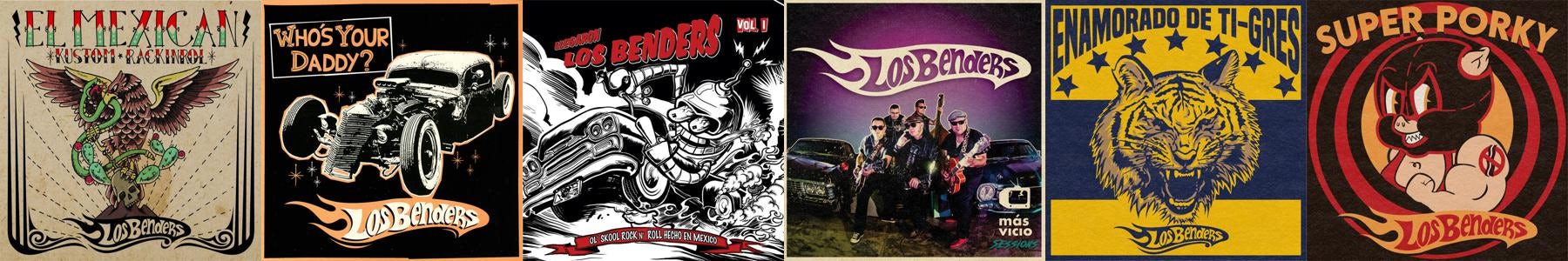 Los Benders Store: Official Merch & Vinyl