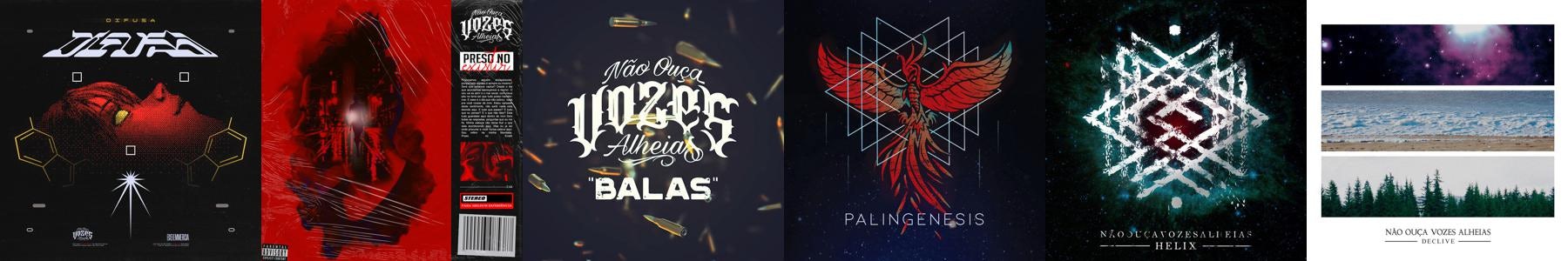 Não Ouça Vozes Alheias Store: Official Merch & Vinyl