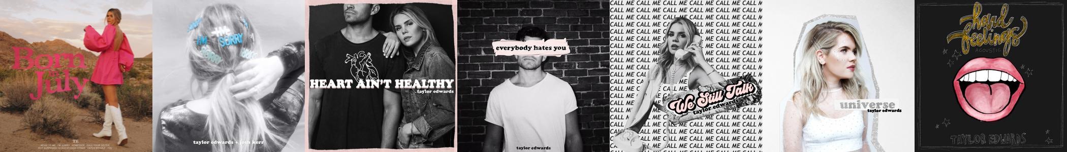 Taylor Edwards Store: Official Merch & Vinyl